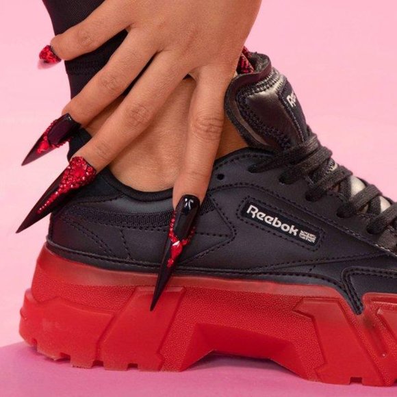 Reebok | Shoes | Reebok Womens X Cardi B Club C Sneakers | Poshmark